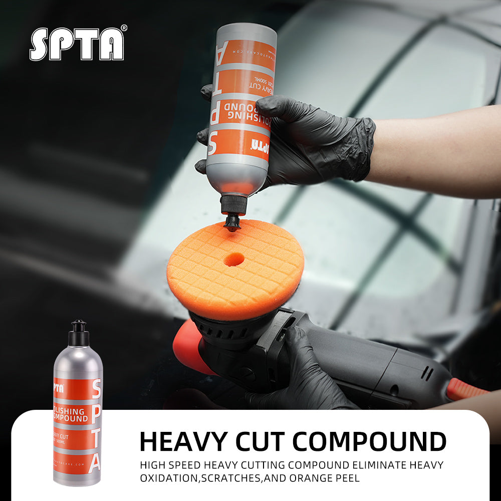 SPTA Heavy Cut Compound, Rubbing Compound Scratch Remover,Car Paint Po ...