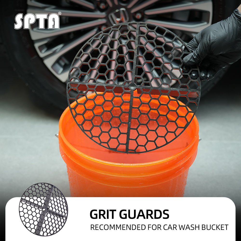 SPTA Car Wash Bucket Insert, Bucket Grate Grit Insert Removes and Trap ...